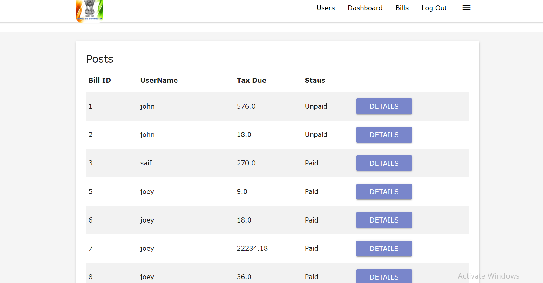 GitHub - saifali3251/GST-tax-management-system
