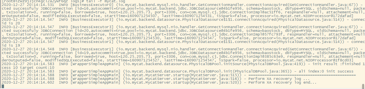 mycat server 关闭不掉 · Issue #2701 · MyCATApache/Mycat-Server · GitHub