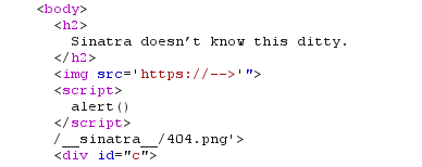 XSS via Host Header Injection · Issue #1939 · sinatra/sinatra · GitHub