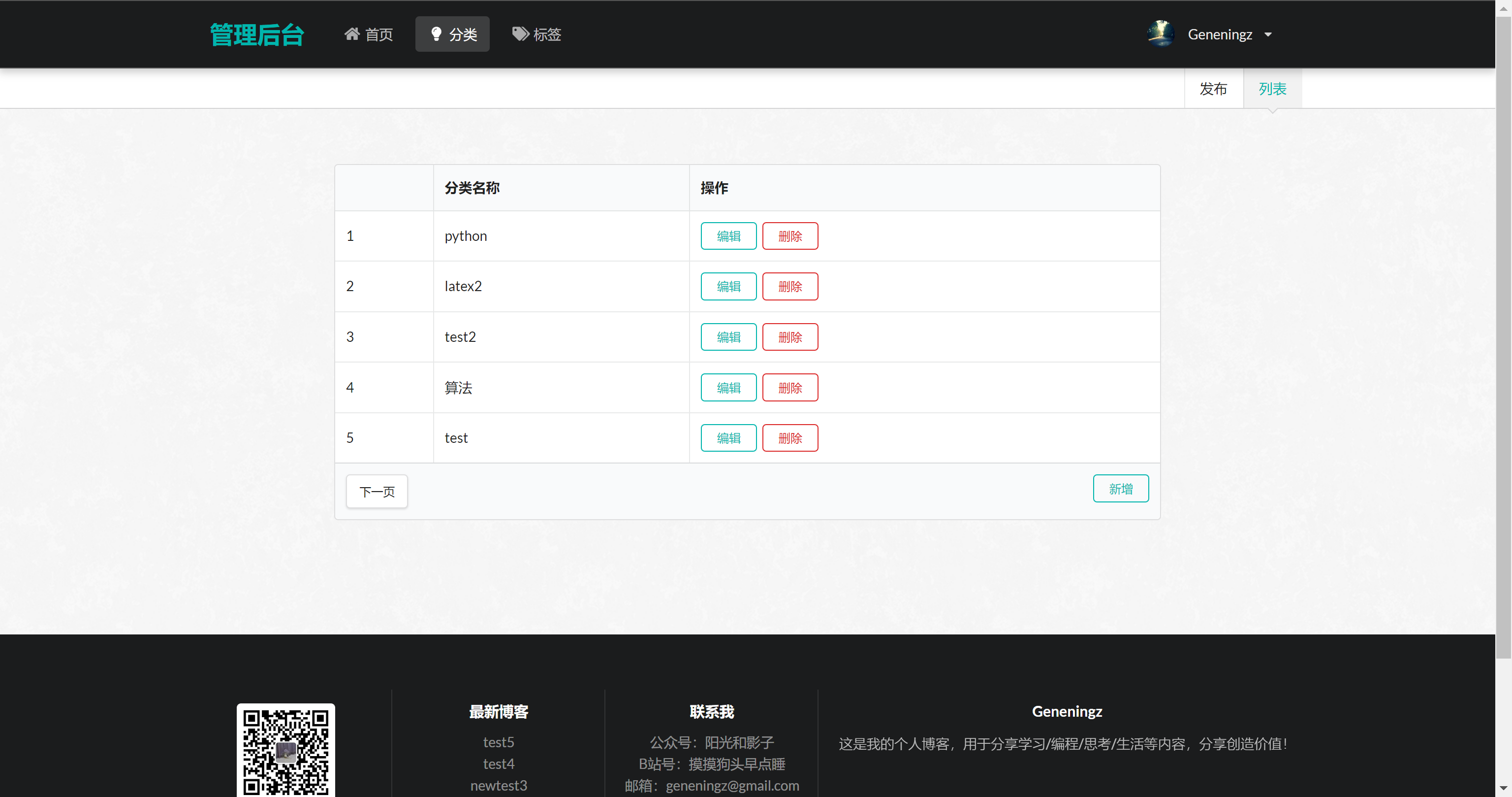 GitHub - Genening/geneningz_blog: This is my personal blog project ...