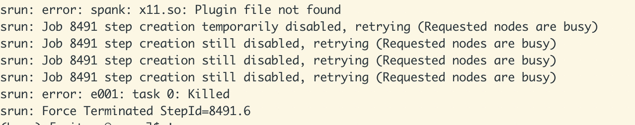 Interactive node connection closed by remote host · Issue #71 · ArjunaCluster/ArjunaUsers · GitHub