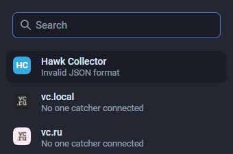 [Bug] Project search doesn't work · Issue #418 · codex-team/hawk.garage · GitHub