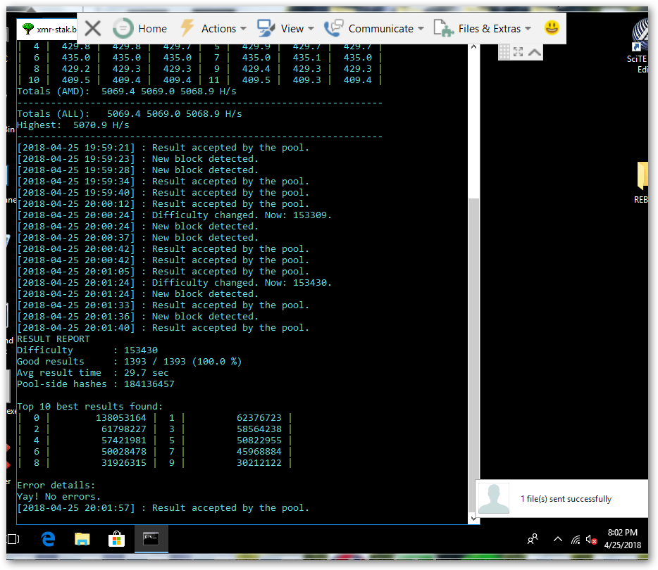 Xmr-Stak2.4.3 continues mining "rejected shares" for hours after reconnecting to pool · Issue ...