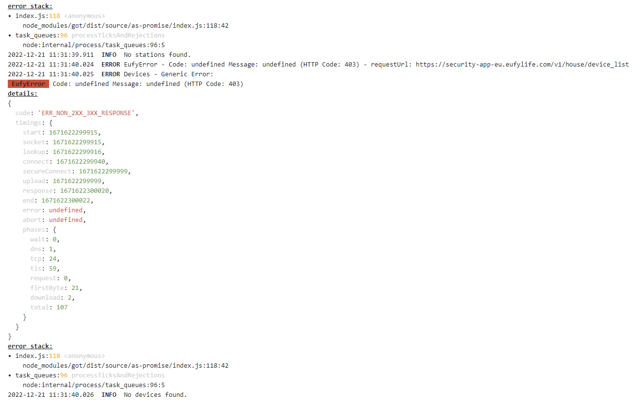 This is the error in seeing my logs for the add on · Issue #582 · fuatakgun/eufy_security · GitHub