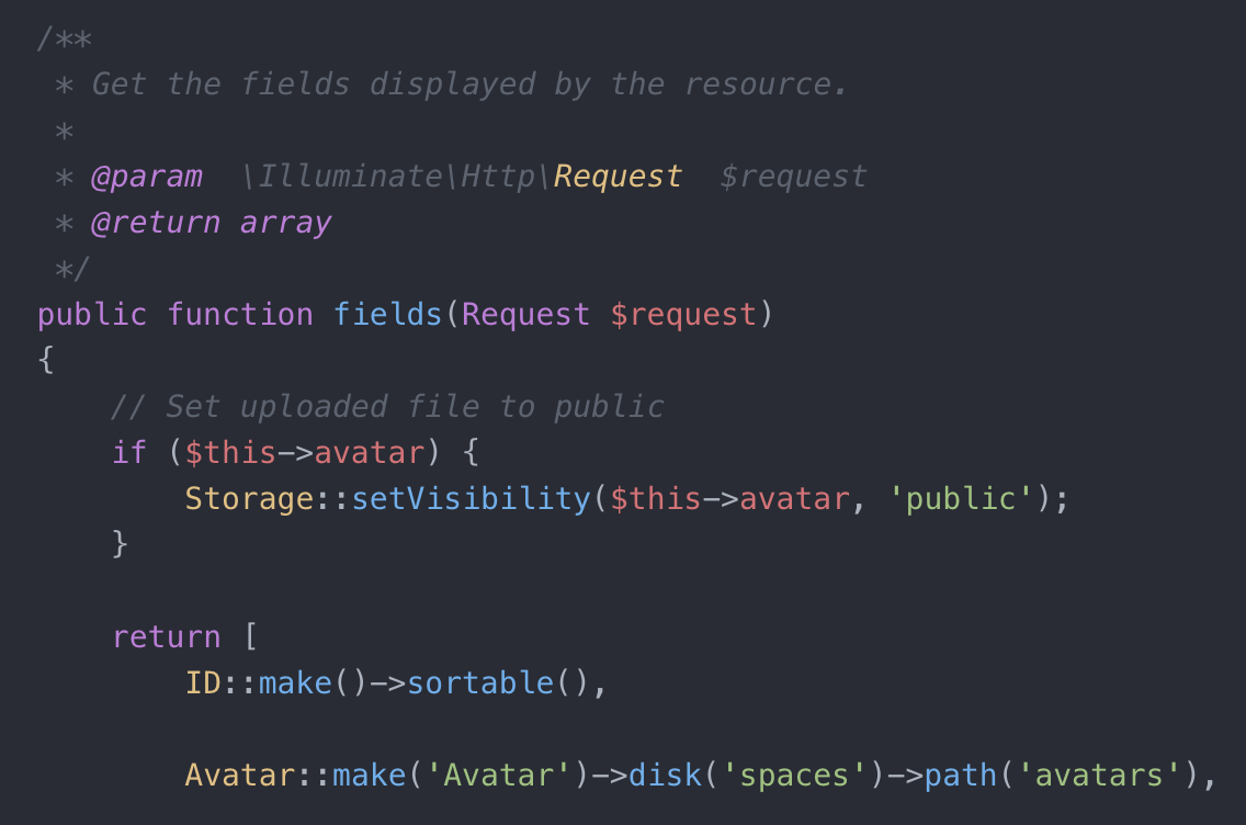Images/Avatar not displaying in detail view · Issue #150 · laravel/nova ...