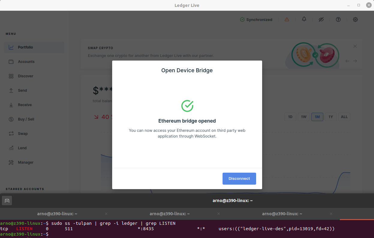 Ledger Live bridge in Ubuntu 20.04 · Issue #11219 · MetaMask/metamask ...