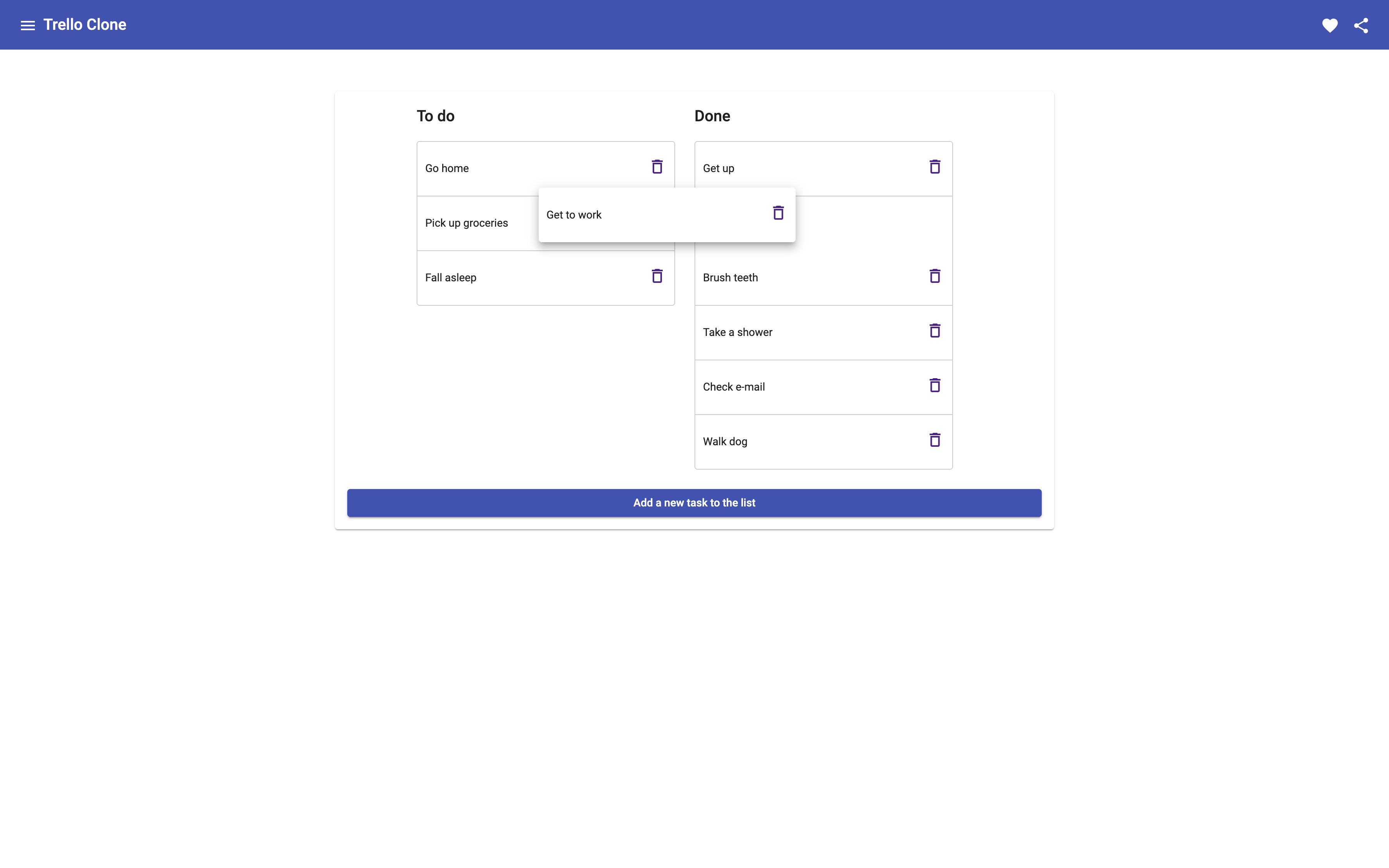 GitHub - paulo-bettencourt/trello-clone: Trello clone coded with ...