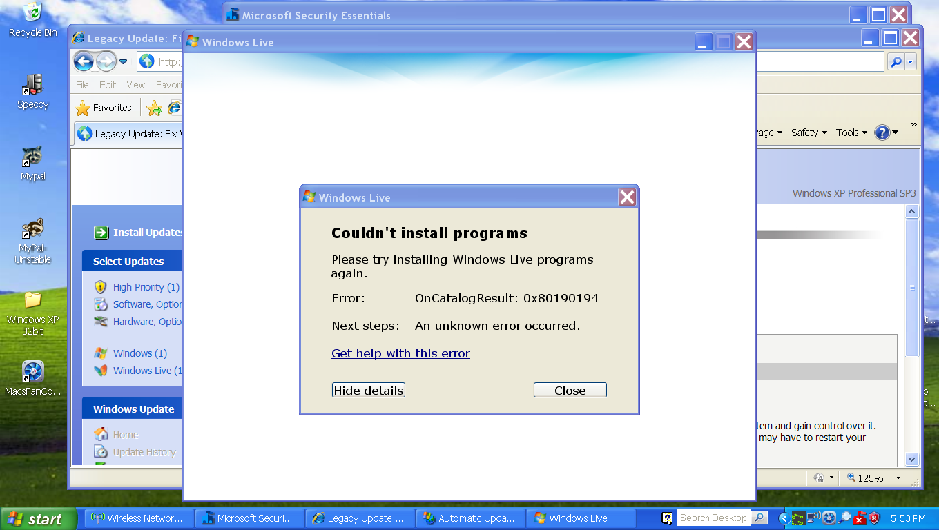 some updates fail on windows xp · Issue #99 · LegacyUpdate/LegacyUpdate ...