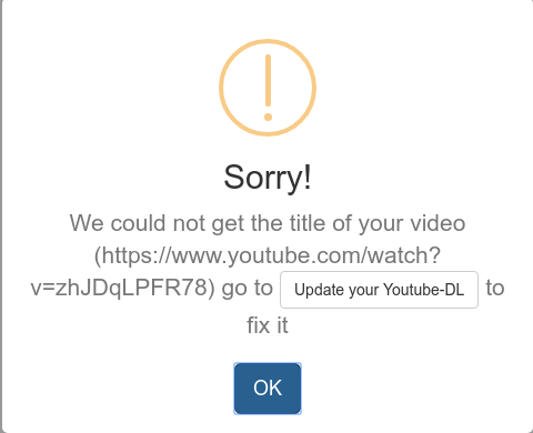 Encoder fail to download some videos · Issue #2035 · WWBN/AVideo · GitHub