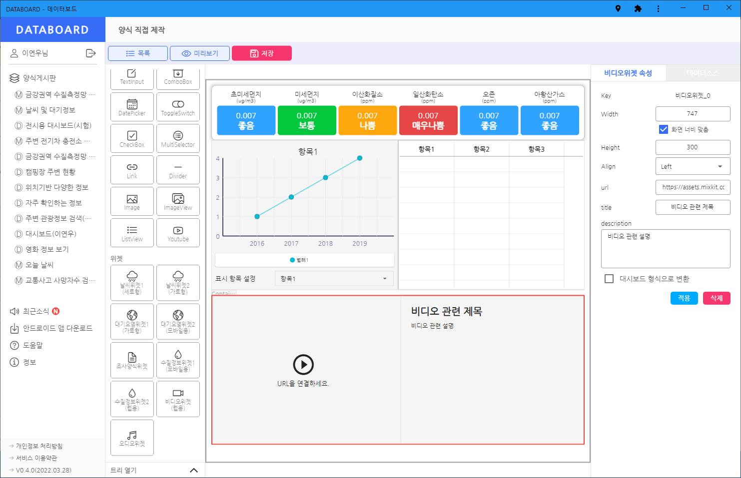 GitHub - taewonMin/Databoard: 데이터보드 서비스