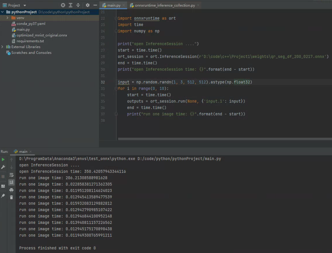 why it take 200 seconds to run onnxruntime.InferenceSession · Issue #10608 · microsoft ...