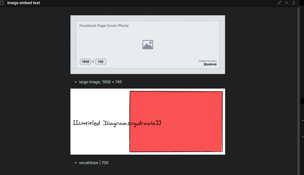 Default Width Of Embedded Transcluded Image Inconsistent With Mobile