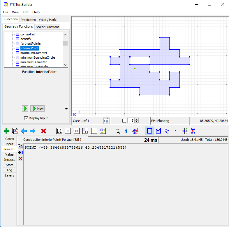 Exception while fetching Interior Point - NetTopologySuite.Geometries.TopologyException · Issue ...
