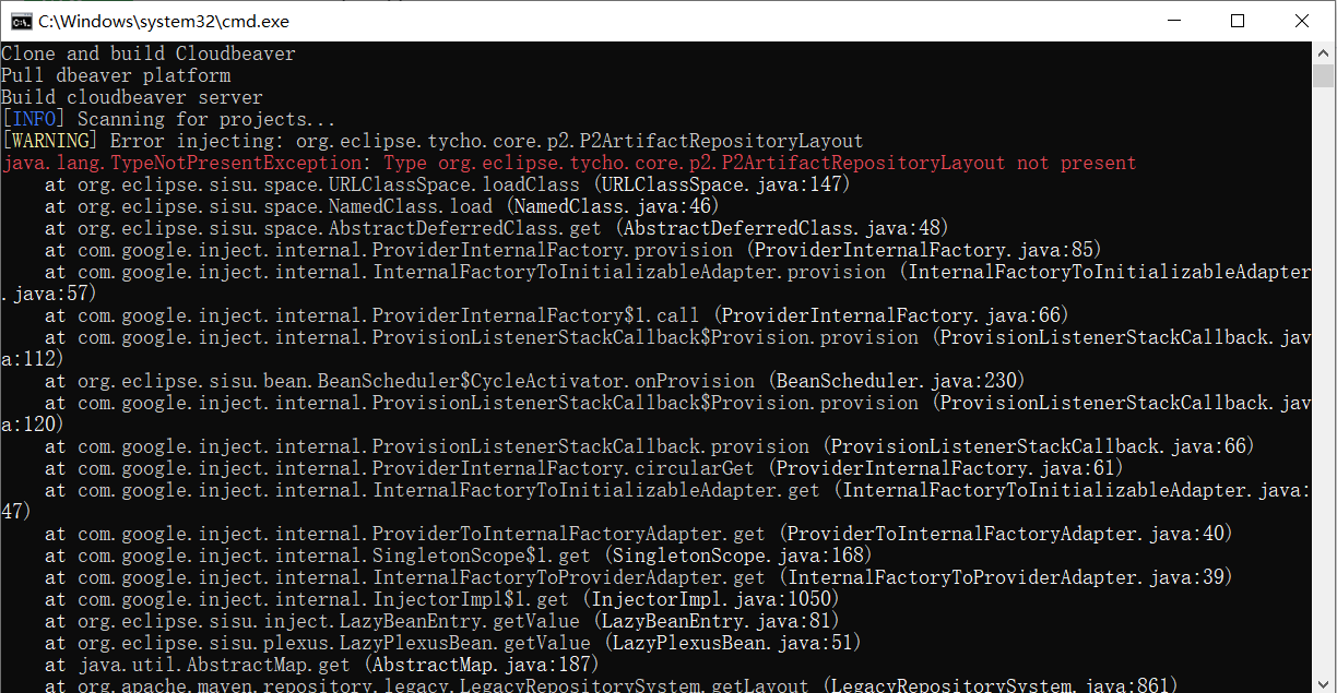 run cloudbeaver in eclipse appear error · Issue #331 · dbeaver ...