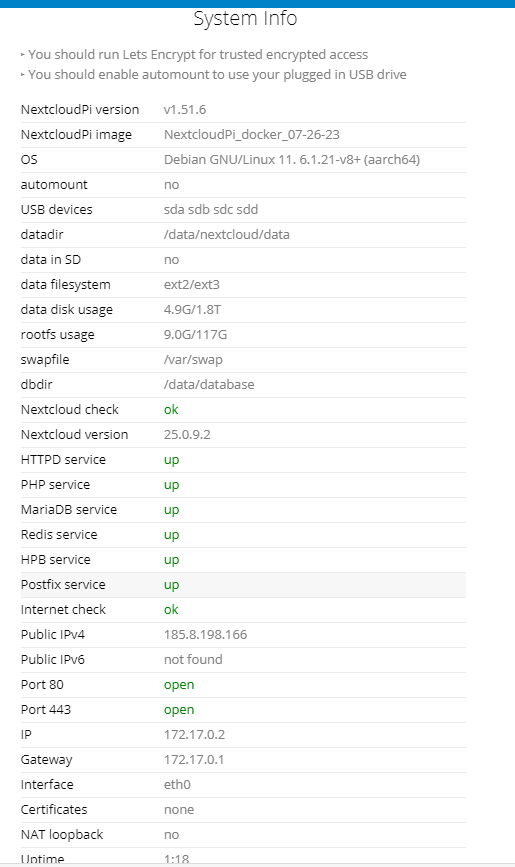NextCloudPi GUI suddenly looks a mess · Issue #1829 · nextcloud/nextcloudpi · GitHub