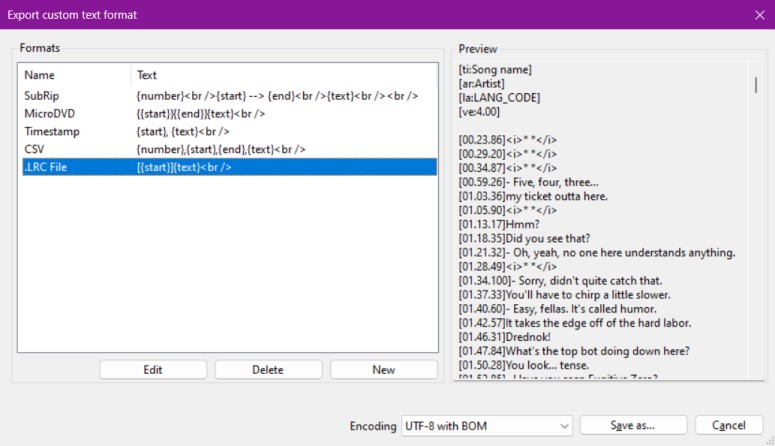 REQUEST: Custom import option · Issue #7455 · SubtitleEdit/subtitleedit · GitHub