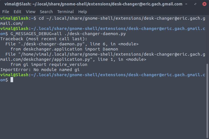 Gio.DbusError · Issue #36 · BigE/desk-changer · GitHub