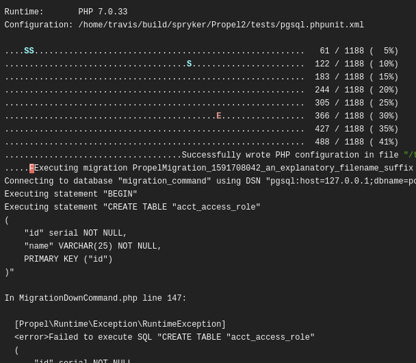 Failing Travis on Propel2 · Issue #1541 · propelorm/Propel2 · GitHub