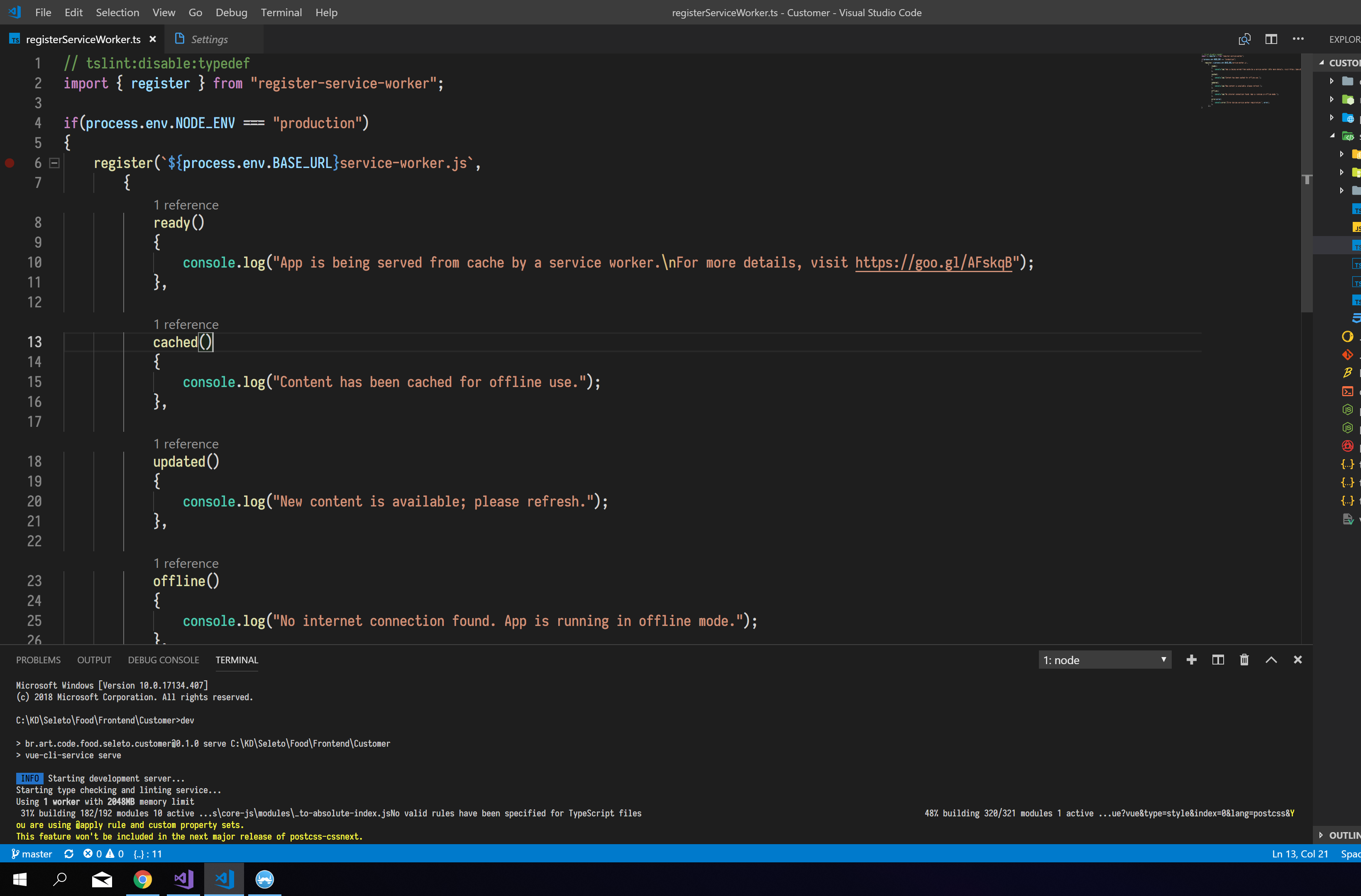Inconsistent scroll (main editor/integrated terminal) · Issue #63669 ...