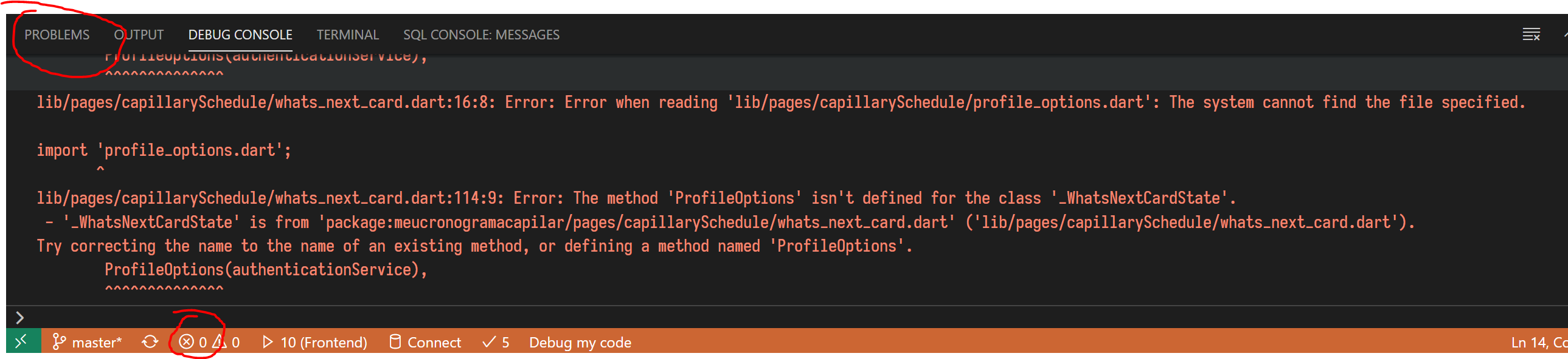 Errors Not Being Displayed After File Move · Issue 2709 · Dart Codedart Code · Github