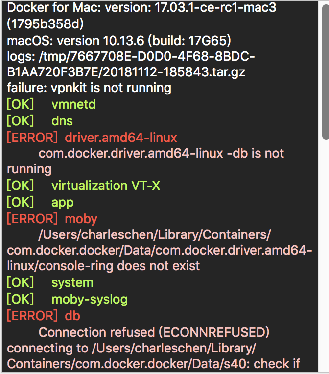 Unable To Open Docker · Issue 3336 · Dockerfor Mac · Github