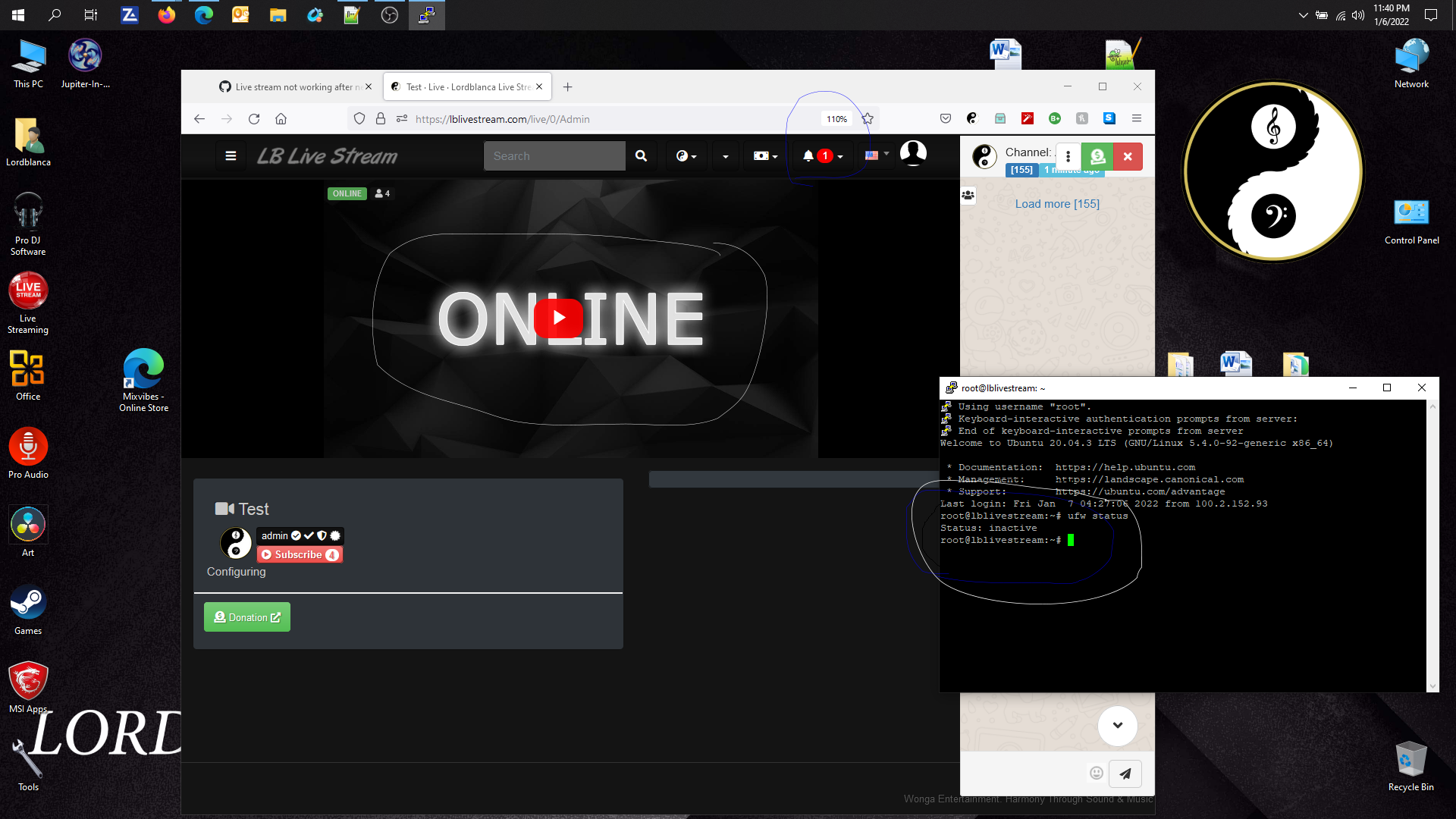 Live stream not working after new gitpull. · Issue #6122 · WWBN/AVideo ...