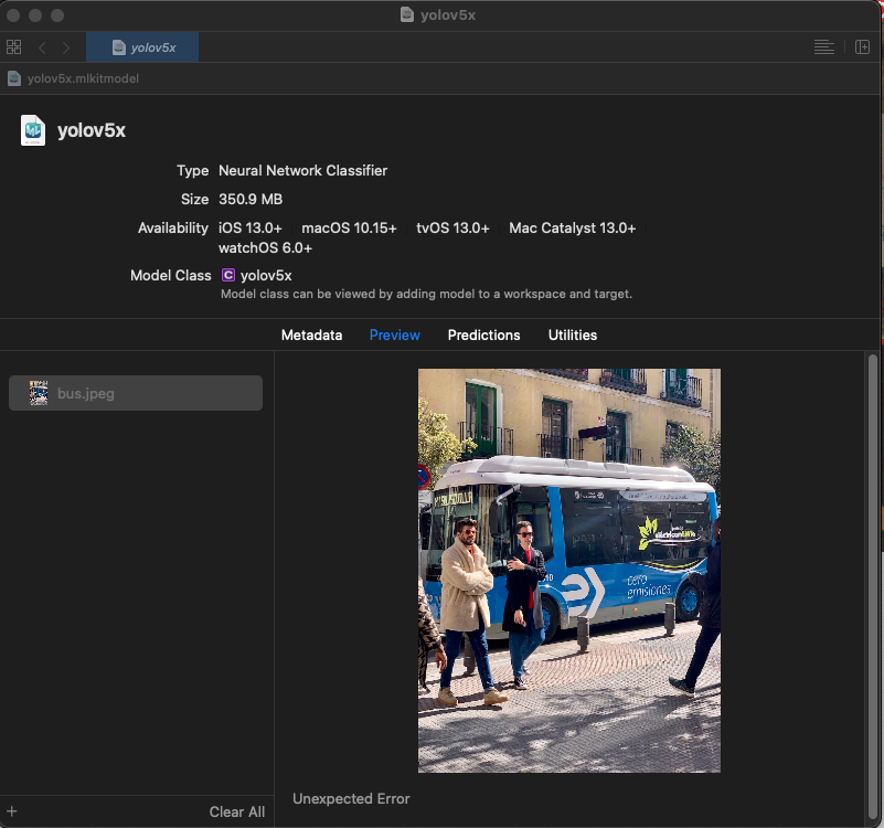 Coreml model not working · Issue #4568 · ultralytics/yolov5 · GitHub