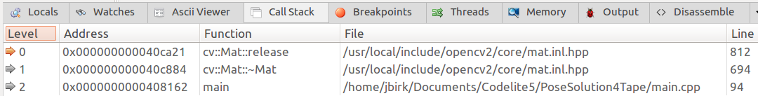Getting Call Stack for Multiple C++ Programs - sometimes after program ...