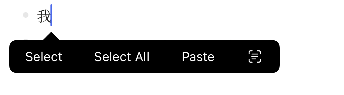 iOS: cannot open edit menu when cursor is at the beginning of a block · Issue #7757 · logseq ...