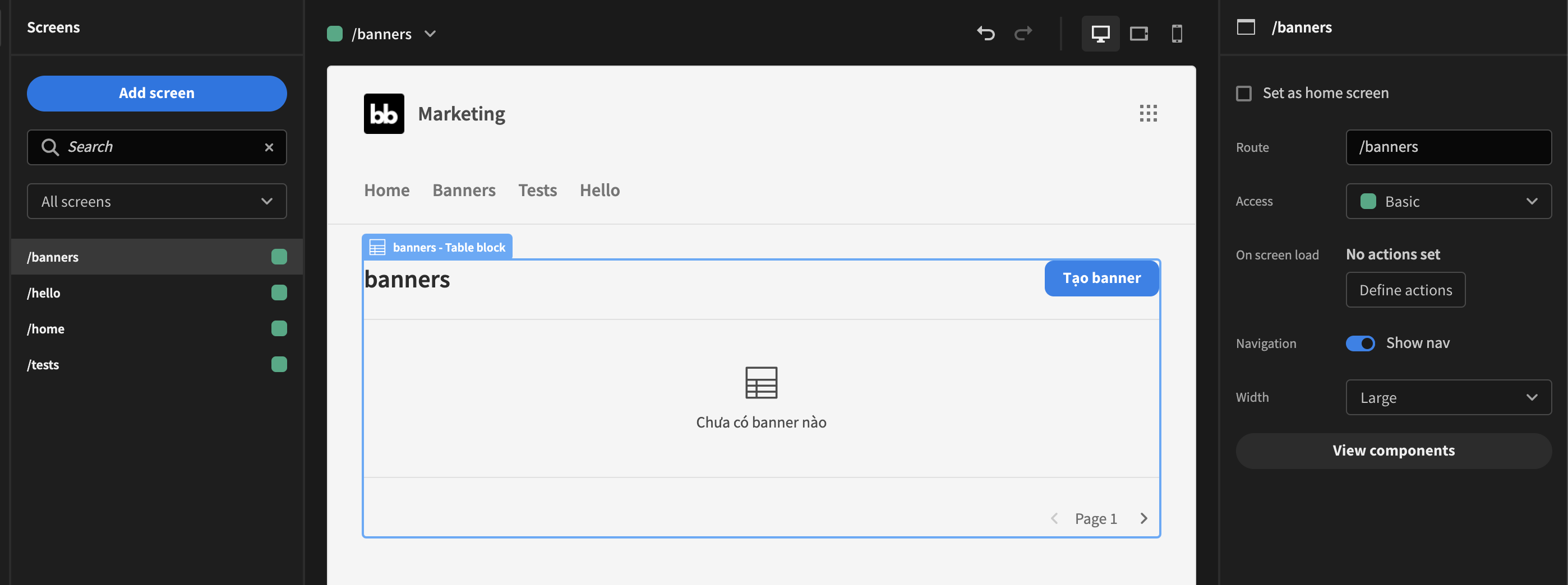 Table blocks always returns "no rows found" even data already exist · Issue #11374 · Budibase ...