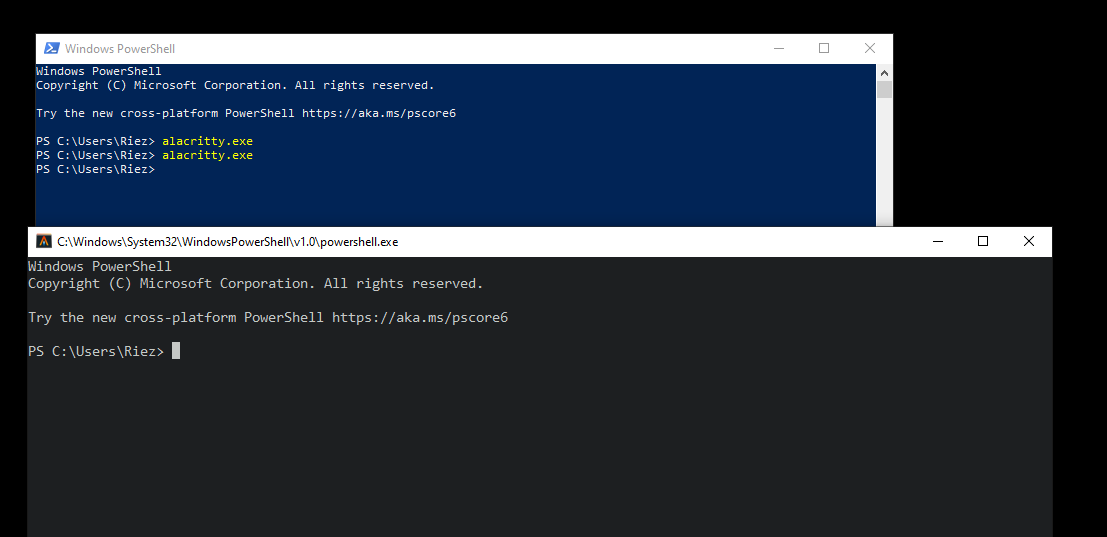 Alacrity Blank White Screen & Not Responding · Issue #5182 · alacritty/alacritty · GitHub