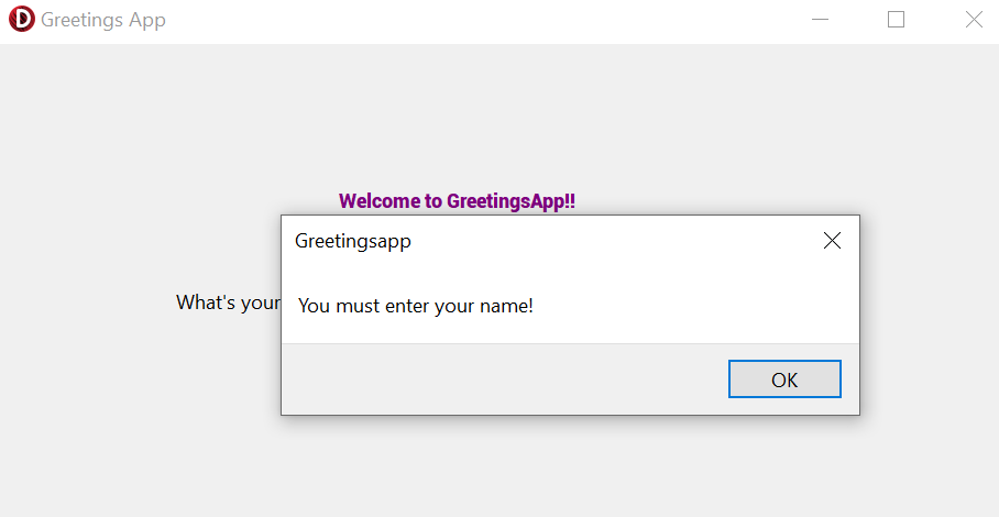 GitHub - procas/GreetingsApp: A simple greetings desktop application in ...