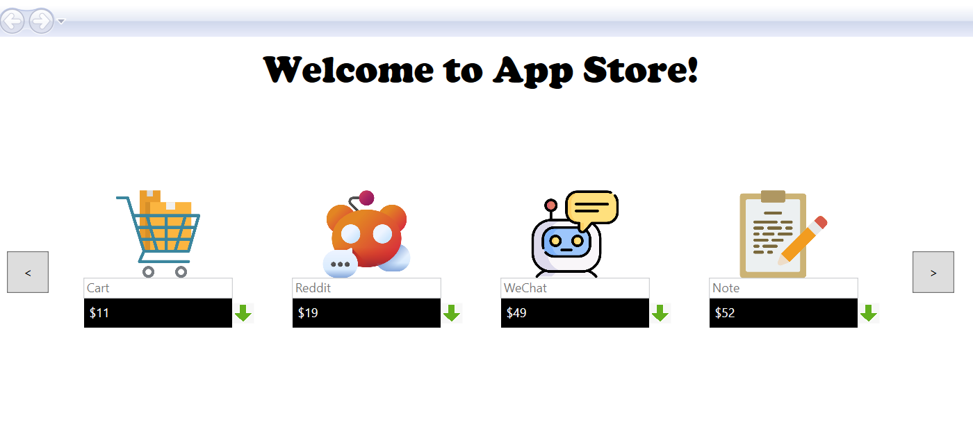 GitHub - procas/Mock-App-Store: A WPF app based on a mock application store to purchase apps ...