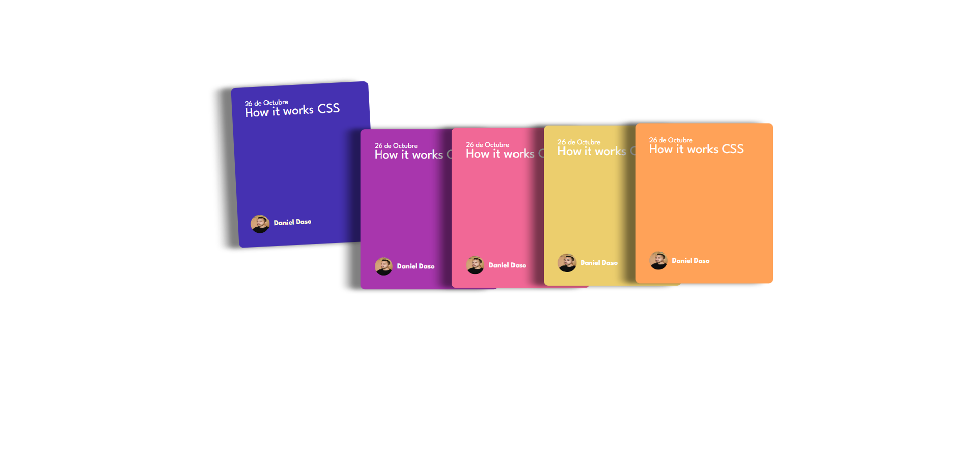 GitHub - sicmylife/CssCards