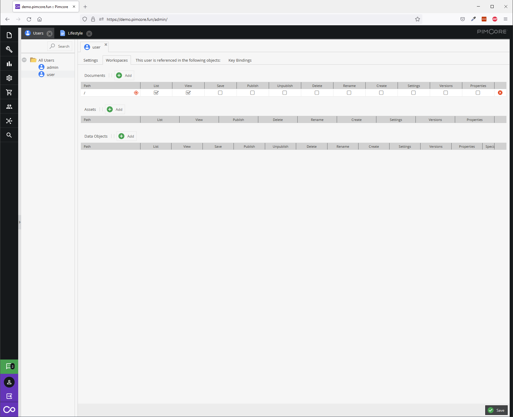 Bug User With Only List And View Permissions Can Not See Documents Editables · Issue 10459