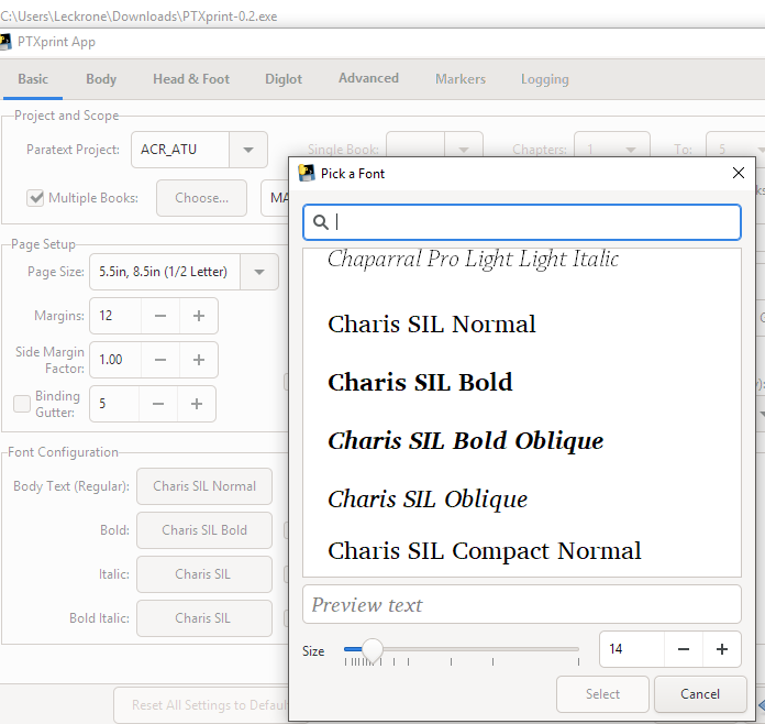 Italic and Italic Bold fonts not identified correctly · Issue #3 ...