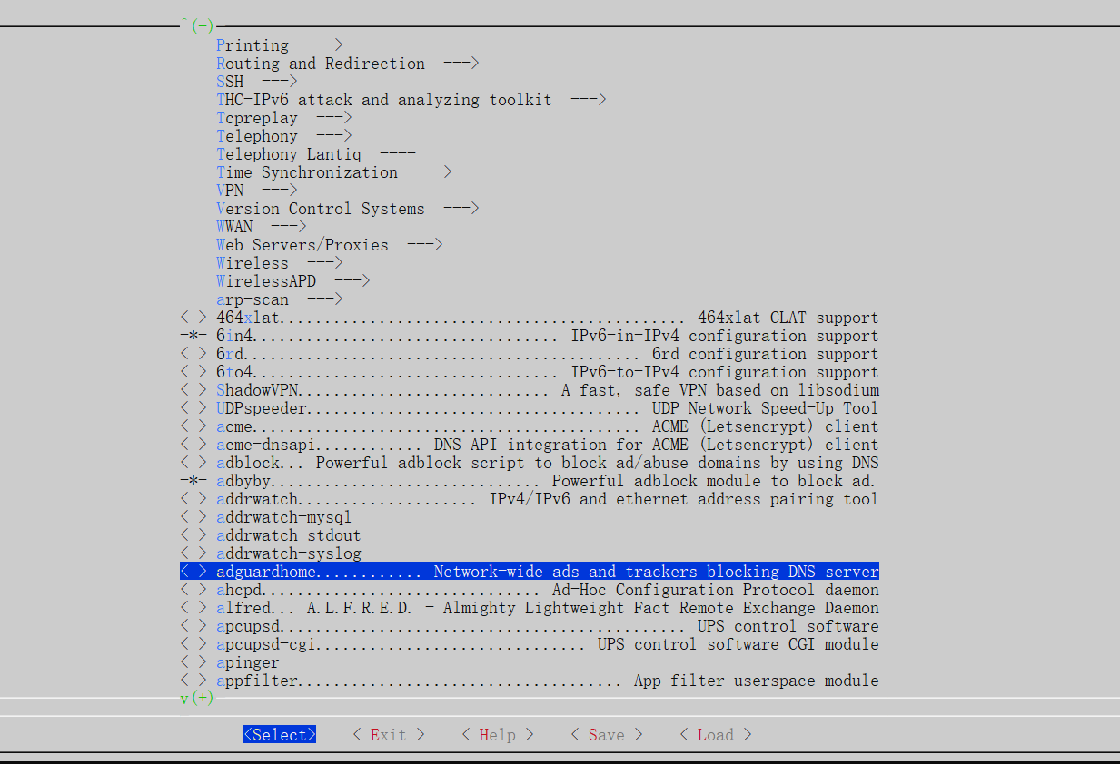 luci-app-adguardhome编译时没有选择编译内核的选项 · Issue #374 · kenzok8/openwrt-packages · GitHub