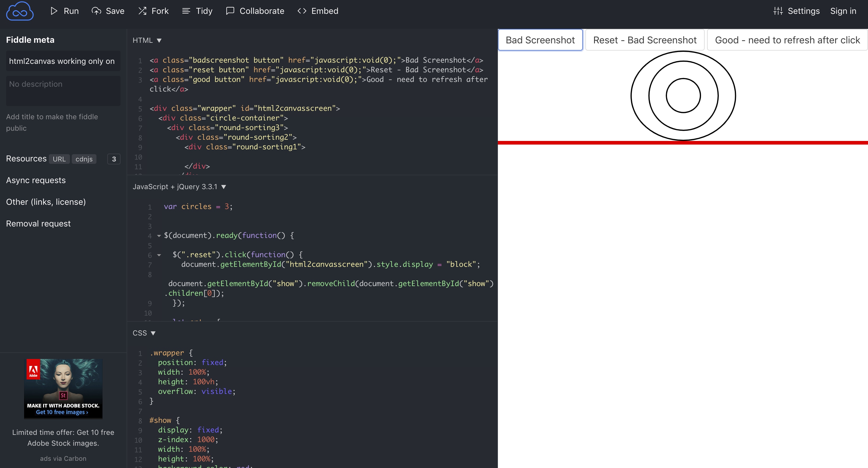 VH is not rendered correctly - only fixed size · Issue #1800 · niklasvh/html2canvas · GitHub