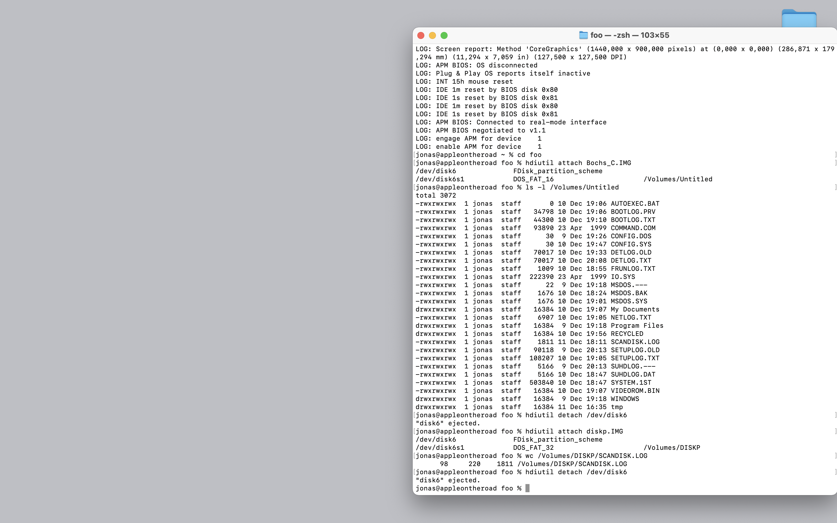 Guide:Managing image files in DOSBox‐X MacOS · Issue #3134 ...