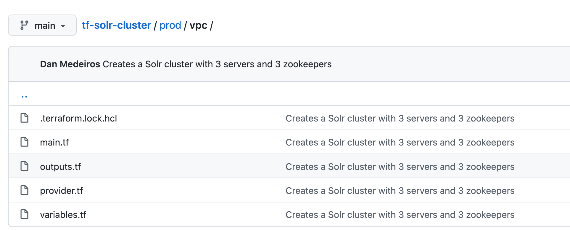 GitHub - jdmedeiros/tf-solr-cluster: Solr cluster with 3 servers and 3 ...