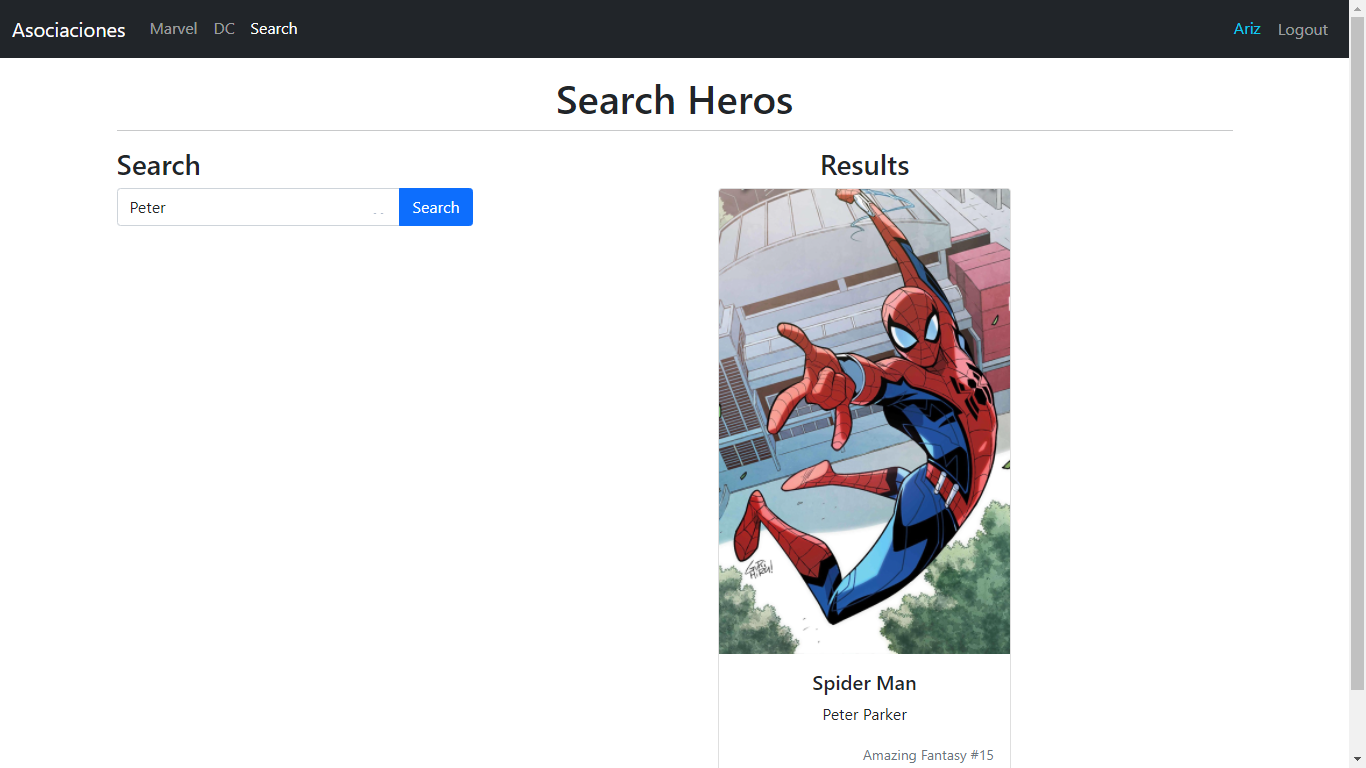 GitHub - ArizHernandez/hero-app: Exercise to learn React-Route-Dom
