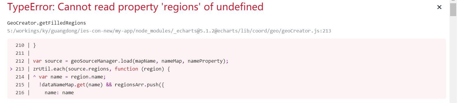 Error on map: use the same code, but original way can rander · Issue #445 · hustcc/echarts-for ...