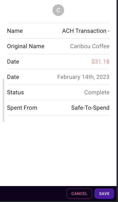 bug: Mobile transaction view shows wrong name for input field. · Issue #1312 · monetr/monetr ...