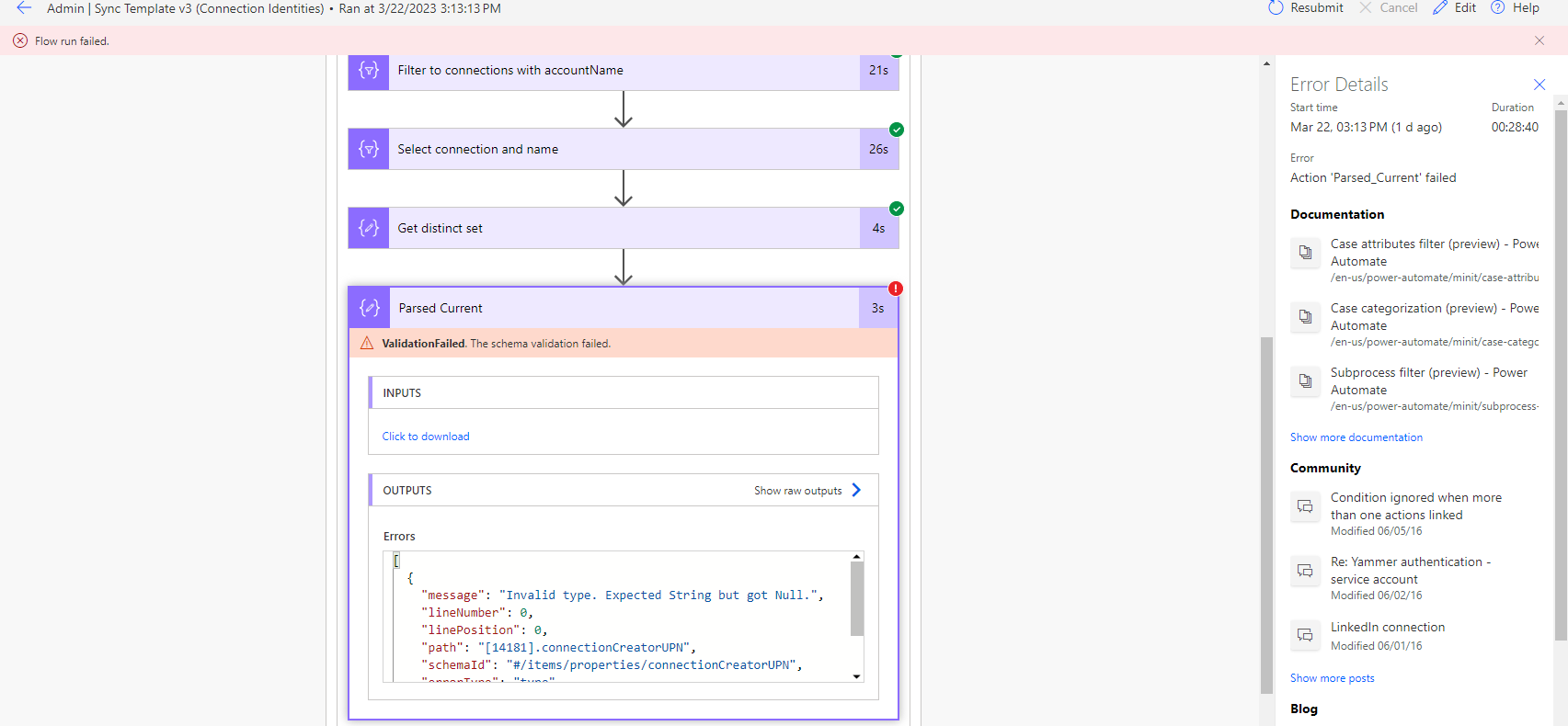 [CoE Starter Kit - BUG] Admin | Sync Template v3( Connection Identities) Failed · Issue #5091 ...