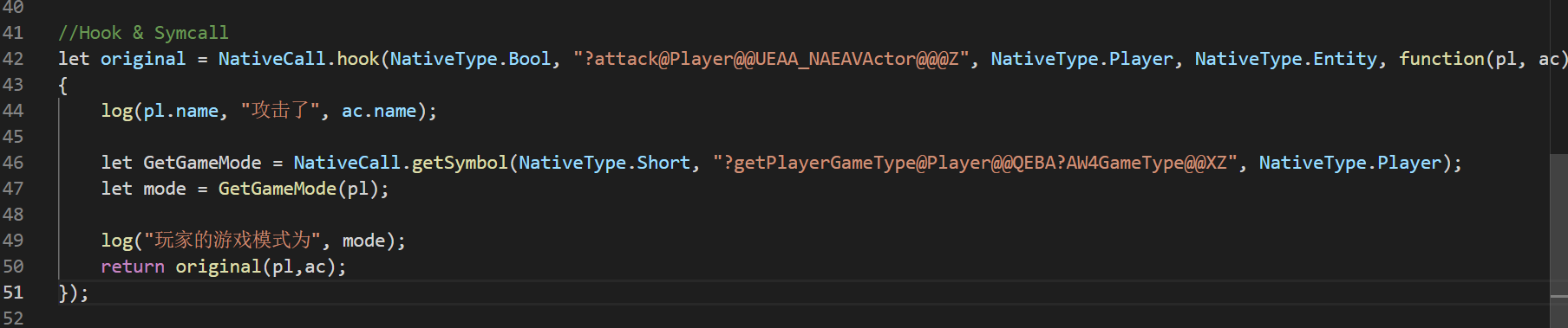 LLSE加入底层接口支持，以及与C++接口互调 · Issue #564 · LiteLDev/LeviLamina · GitHub