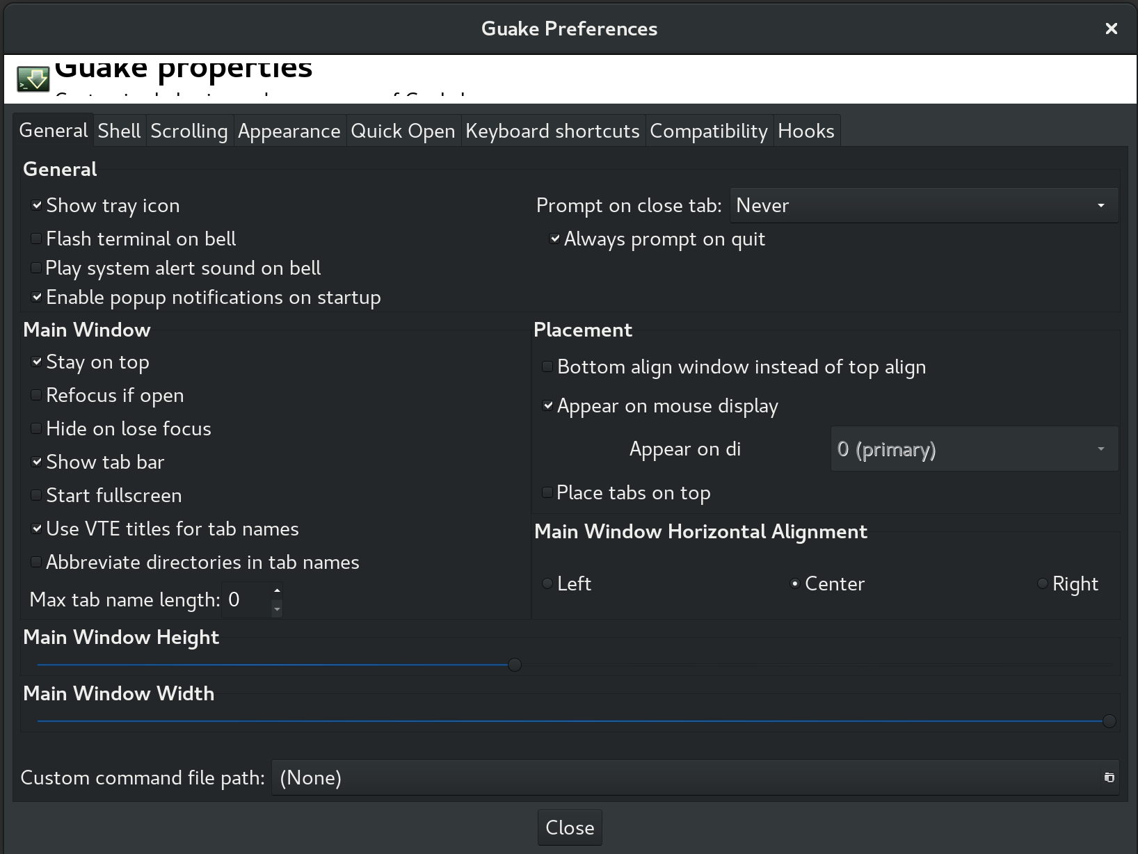 Configuration window is messed up on HiDPI display · Issue #1050 · Guake/guake · GitHub