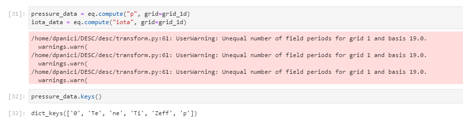 Update the 00,01,02,03 tutorials to reflect new compute function · Issue #441 · PlasmaControl ...