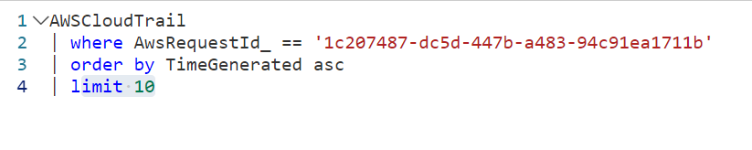 Amazon Web Services S3 (Preview) connector for CloudTrail discard eventTime, uses incorrect ...