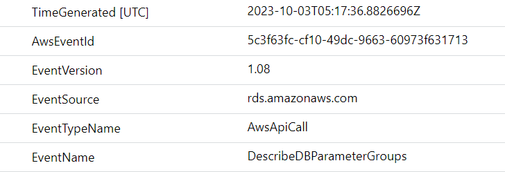 Amazon Web Services S3 (Preview) connector for CloudTrail discard eventTime, uses incorrect ...
