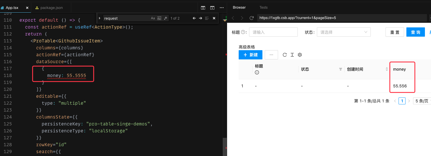 🐛[BUG] valueType money 去掉货币符号前缀后 precision 失效 · Issue #3971 · ant-design/pro-components · GitHub